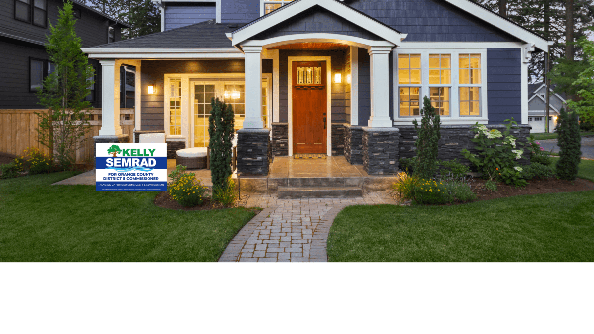 Yard Sign – Vote Kelly Semrad for Orange County District 5 Commissioner
